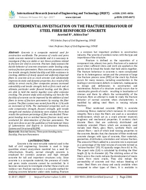 Pdf Experimental Investigation On The Fracture Behaviour Of Steel