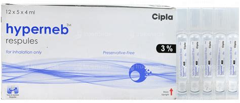 Hyperneb 3 Respules 4 Ml Pack Of 5 Uses Side Effects Dosage Price Truemeds