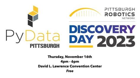 Pydata Pittsburgh On Linkedin Pydata Pittsburgh Social At Robotics