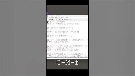 Fix A Lobotomized Emacs Fast Coding Programming Emacs Youtube