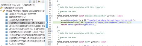 solved touchgfx and textarea problem stmicroelectronics community