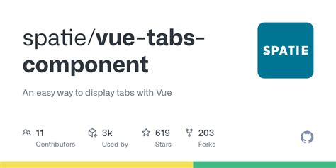 Github Spatievue Tabs Component An Easy Way To Display Tabs With Vue