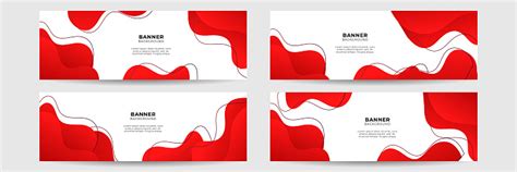 3d 겹치는 레이어와 웨이브 셰이프가 있는 추상적 빨간색 배너 배경 집합입니다 기하학적 다각형 추상 적 배경 텍스처 광고 레이아웃 웹 페이지 웹 사이트에 대한 헤더 0명에