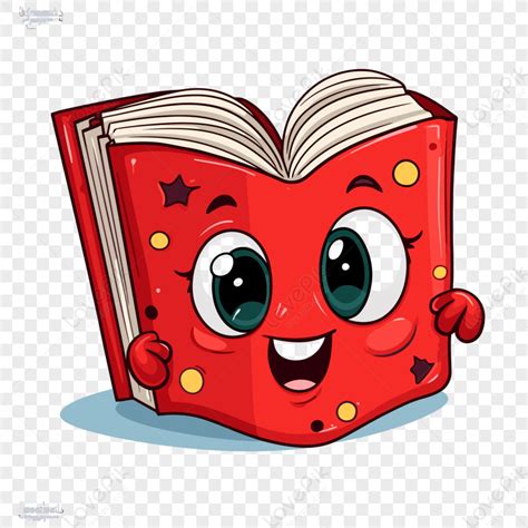 빨간 책 벡터클립 아트상표만화 Png 일러스트 무료 다운로드 Lovepik