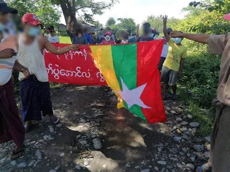 ကလေးမြို့နယ်တွင် ပင်မသပိတ် စစ်ကြောင်းမှ စစ်အာဏာရှင်လုံးဝအလိုမရှိကြောင်း ဆန္ဒထုတ်ဖော