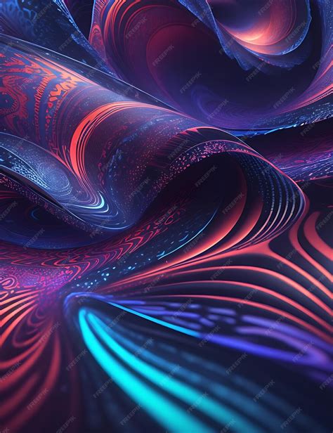 Premium Ai Image Quantum Interference Patterns