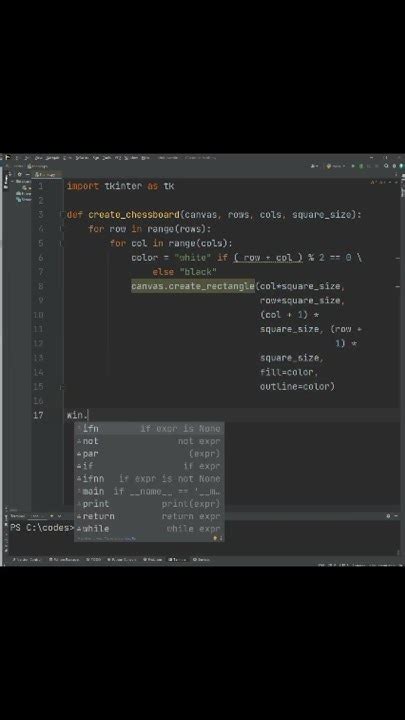 Python Tutorial Create Chessboard Background In Python Learning