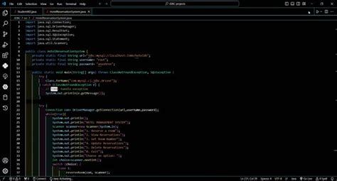 anushree gupta on linkedin jdbc mysql database java hotelmanagementsystem drivermanager…