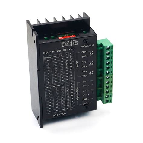 Tb6600 Stepper Motor Driver 4a 9~42v Ttl 32 Micro Grandado