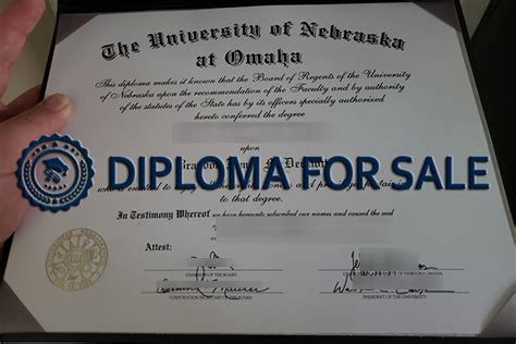 Buy University Of Nebraska Omaha Uno Diploma