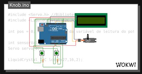 Botão Servo Motor Wokwi Esp32 Stm32 Arduino Simulator