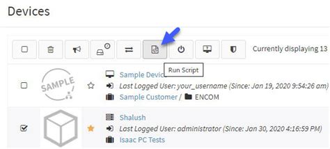 Shared Script Library Atera Support
