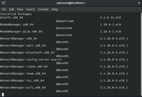How To Uninstall Programs From CentOS 8 LinuxWays