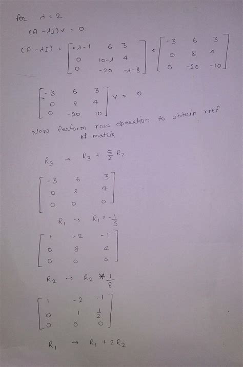 [solved] find all distinct eigenvalues of a then find the basic