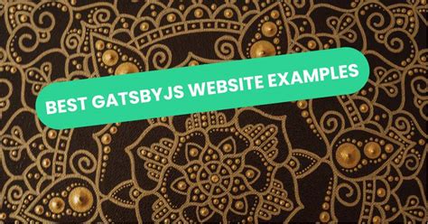 best gatsbyjs website examples 2023 11 examples templates