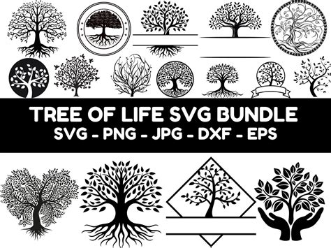 Tree Of Life Svg Tree Of Life Clipart Tree Of Life Svg Cut Files For Cricut Celtic Tree Of