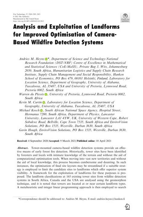 Pdf Analysis And Exploitation Of Landforms For Improved Dokumen Tips