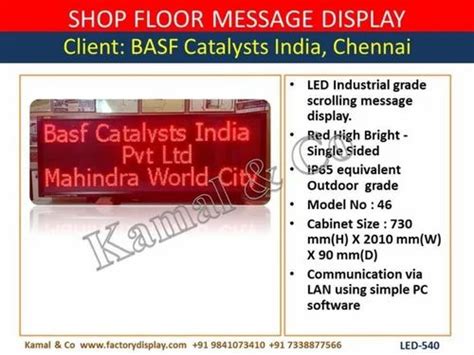 Led Message Display Boards Led Information Display Manufacturer From
