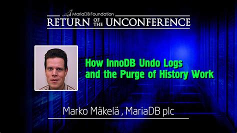 how innodb undo logs and the purge of history work