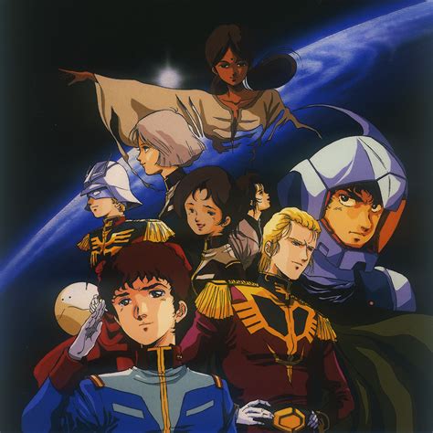 Mikimoto Haruhiko Amuro Ray Char Aznable Haro Lalah Sune Mirai Yashima Sayla Mass Chars