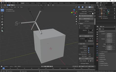 Socket System Issue 8 Anasrar Blender UE4 Workspace GitHub