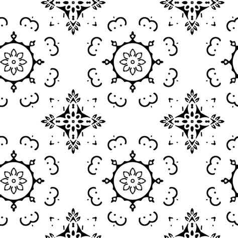 Premium Vector Geometrical Repeat Pattern Design With Ornament Vector Illustration Fabric