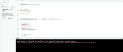 modificare il programma su atmega8 di un modulo display 1602 software