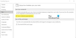 Error 0x0803D0010 OneNote Notebook Not Syncing