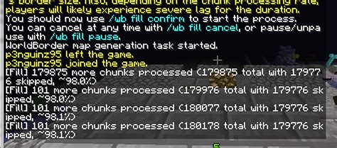 Worldborder And Loading Chunks Bukkit Forums