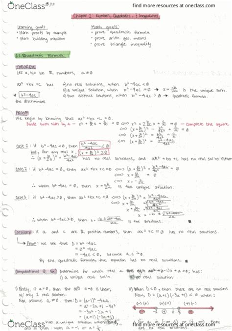 Mat102h5 Lecture 1 Mat102 Chapter 1 Oneclass
