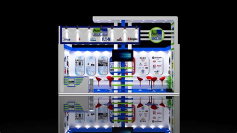 D Stall Visualization Behance