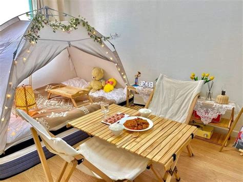 [คนชอบนอน] •ตกแต่ง ห้องนอน สไตล์ แคมป์ ปิ้ง 🏕️⛺🧸