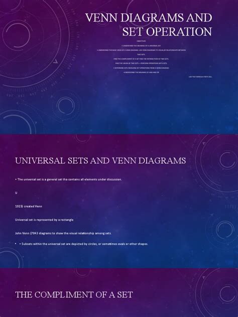 On Set Operation 1 Pdf Set Mathematics Mathematical Logic