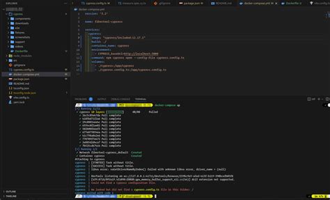 Could Not Find A Cypress Configuration File We Looked But Did Not Find
