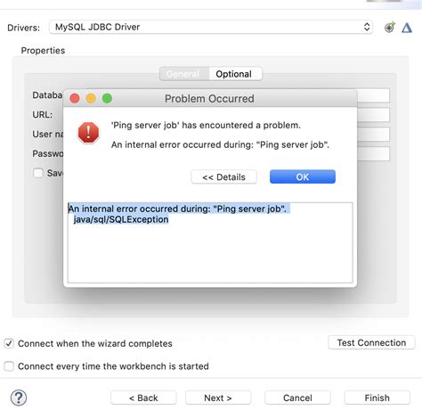 Java Not Able To Connect MySQL Database With Eclipse Neon Stack