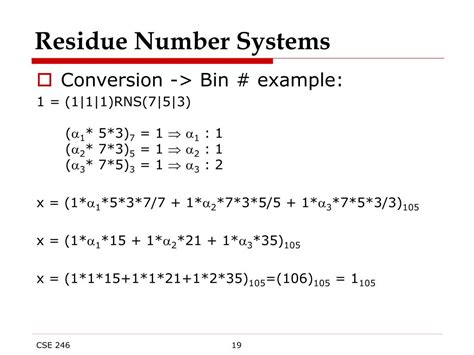 Ppt Cse 246 Computer Arithmetic Algorithms And Hardware Design Powerpoint Presentation Id