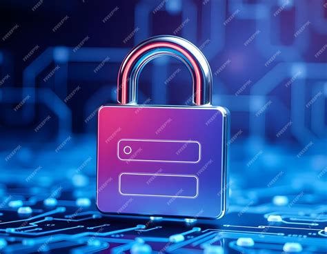 Cybersecurity Lock Symbol For Safe Login And Encrypted Connections Premium Ai Generated Image