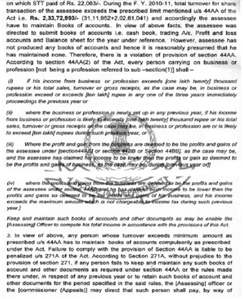 Itat Delete Section 271a Penalty Ao Fails To Prove Appellants Business Mandating Books Under