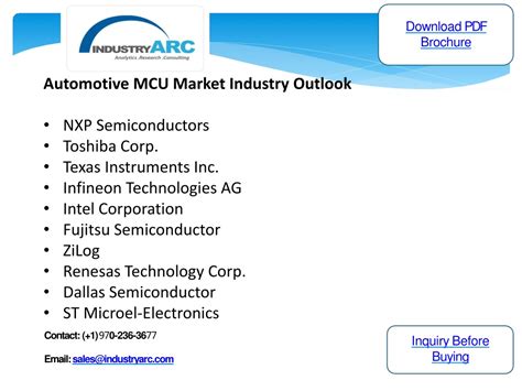 PPT Automotive MCU Market PowerPoint Presentation Free Download ID 11928058