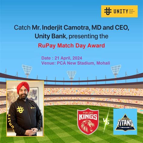 Unity Small Finance Bank On Linkedin Ipl Iplseason Ceo Award Unitysfb
