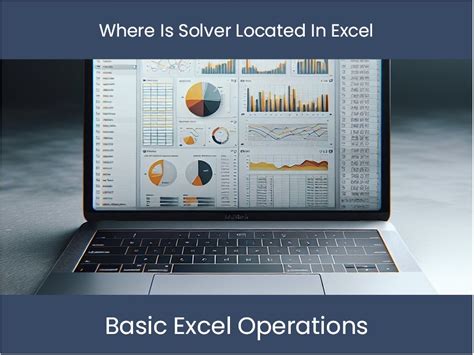 Tutoriel Excel Où Se Trouve Le Solveur à Excel