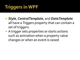 Lesson Actions And Commands In Wpf Ppt
