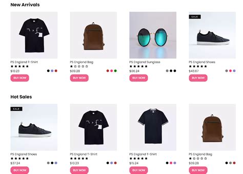 E Commerce Website Using Html Css And Javascript