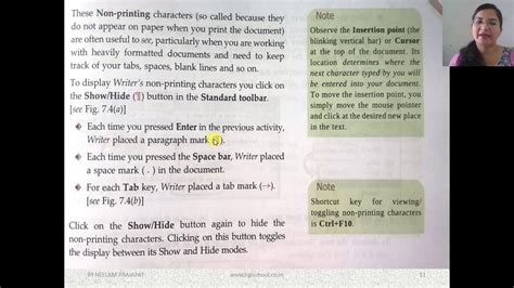 Cbse Ca Computer Application Class 9 Ch 7 Writer Part 2