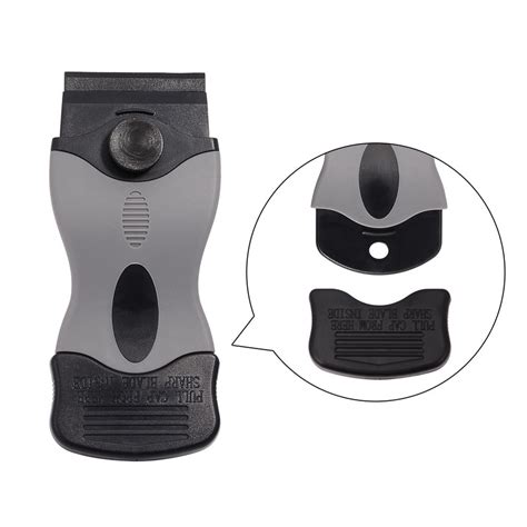 Badu Bg Ehdis Стикер за затъмняване на прозорци на кола Скрепер за почистване на лед Ракел