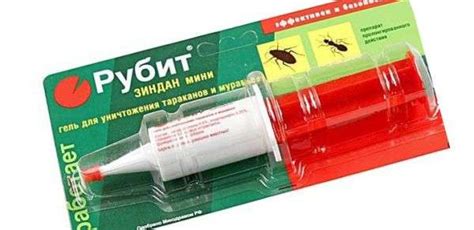 Rubit от тараканов: средство в виде геля, жидкости, инструкция, обзор