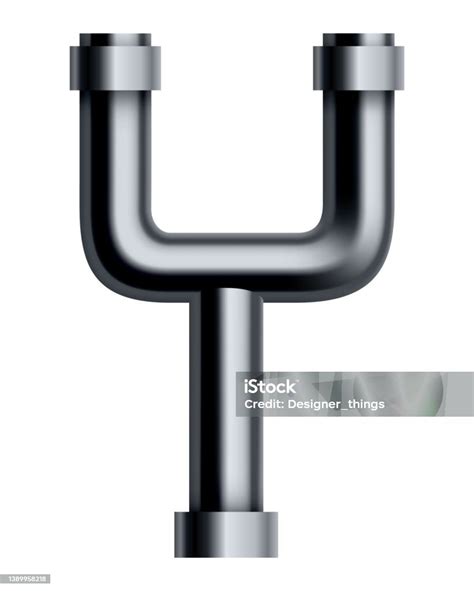 금속 파이프 라인 연결이 있는 산업 도관 물 또는 가스에 대한 3d 광택 스테인레스 스틸 튜브 엔지니어링 배관 시스템의 요소 3