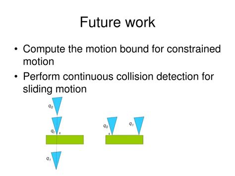 Ppt Interactive Continuous Collision Detection For Polygon Soups