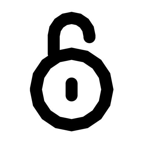 Unlock Circle Vector Svg Icon Svg Repo