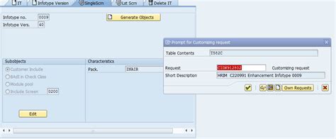 Solved How To Enhance Standard Infotype 0009 Sap Community